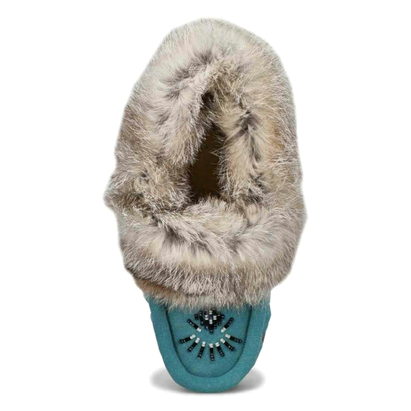 soft moc | Shoes | Soft Moc Cute 5 Tealblue Moccasins Slippers | Poshmark